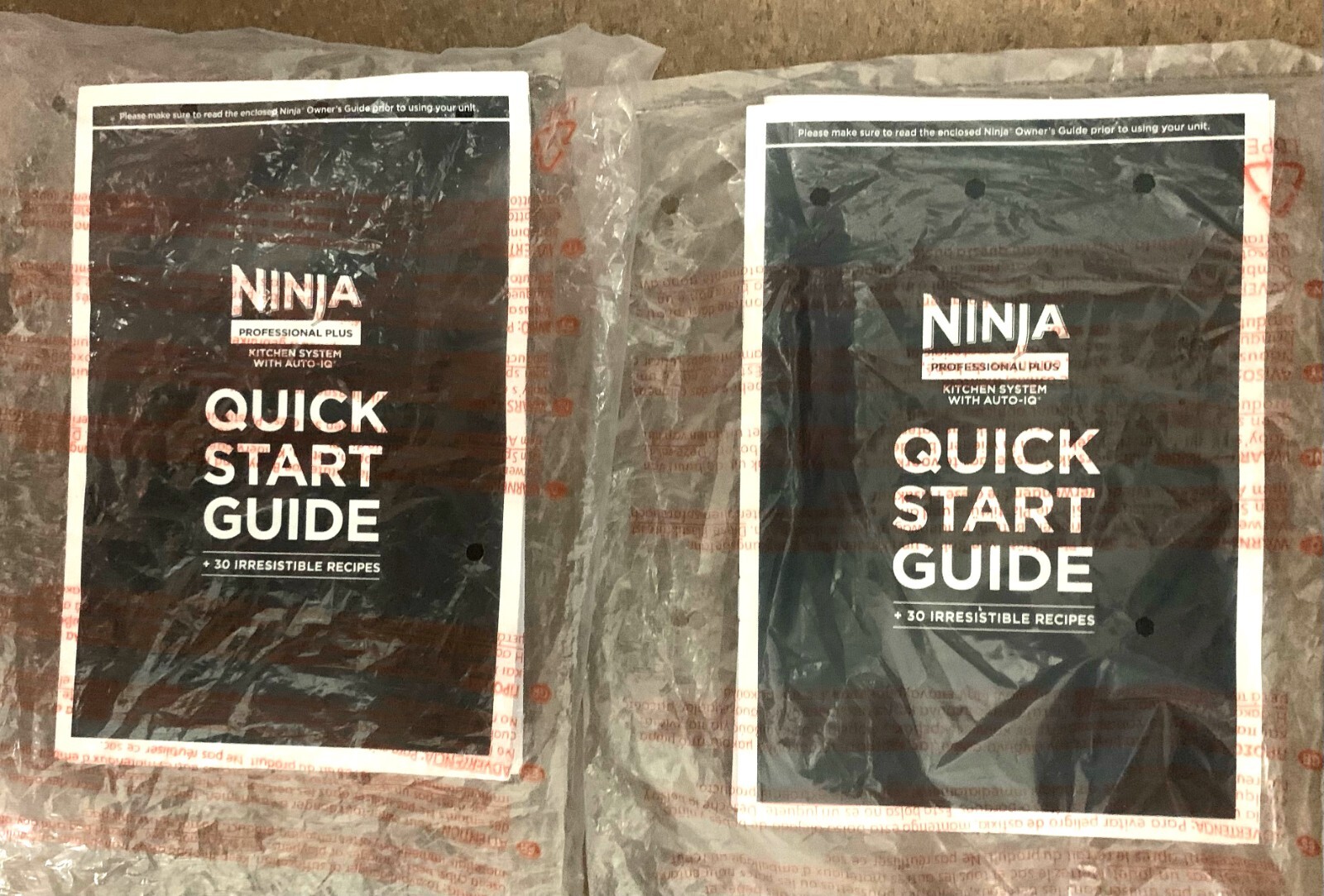 Ninja BN800 Professional Plus Blender Quick Start Guide