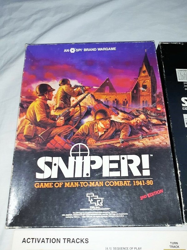 Sniper! (Second Edition) (1986) Board Game – Board Game Guys