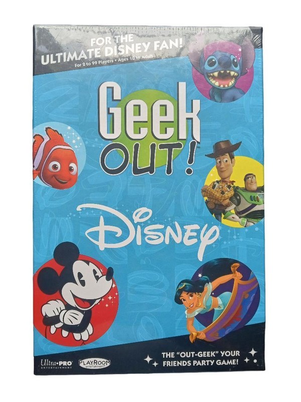 Geek Out! Disney (2019) Board Game – Board Game Guys