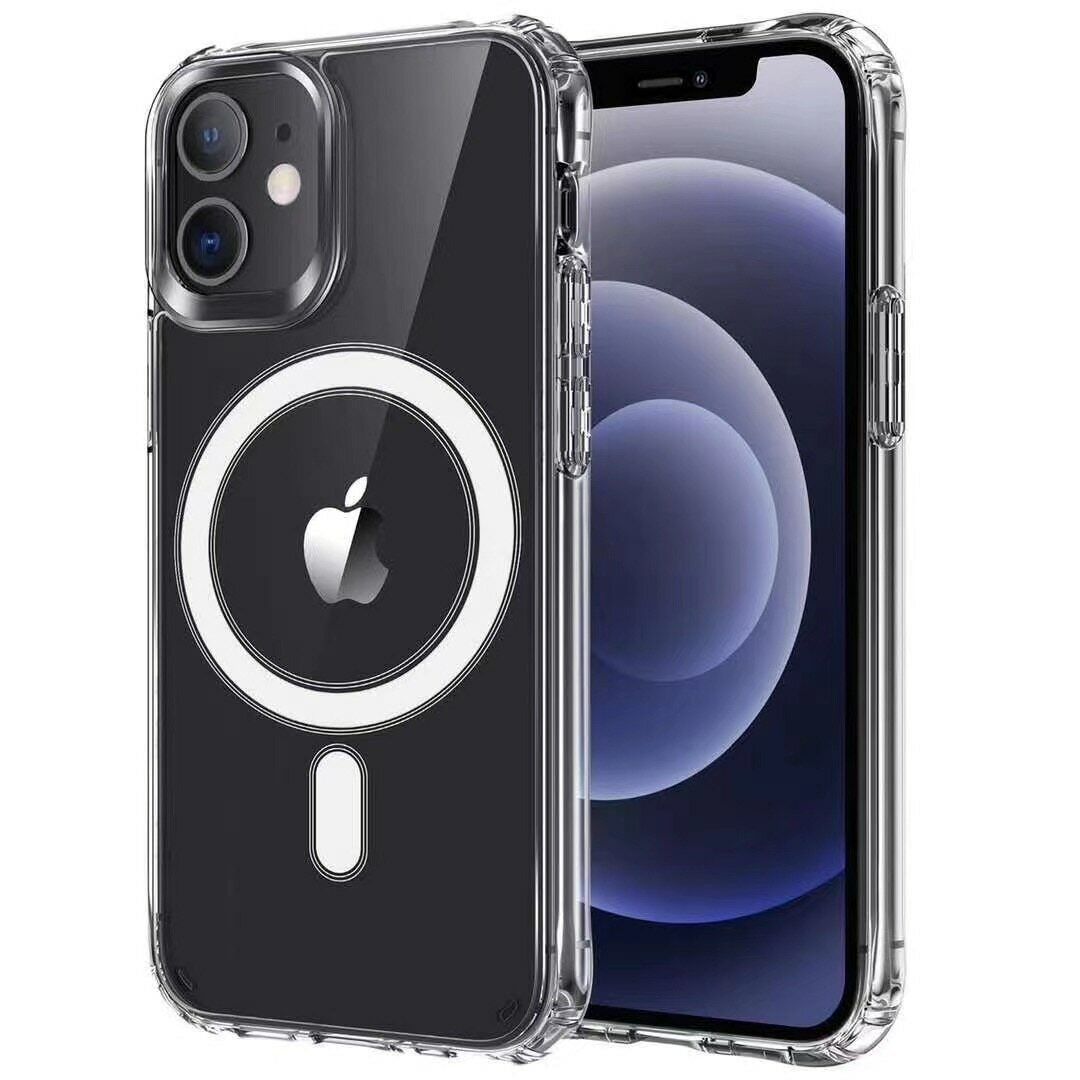 Magnetic Ring Wireless Charger Airbag Clear Soft TPU Case Magnetic Ring Wireless Charger Airbag Clear Soft TPU Case