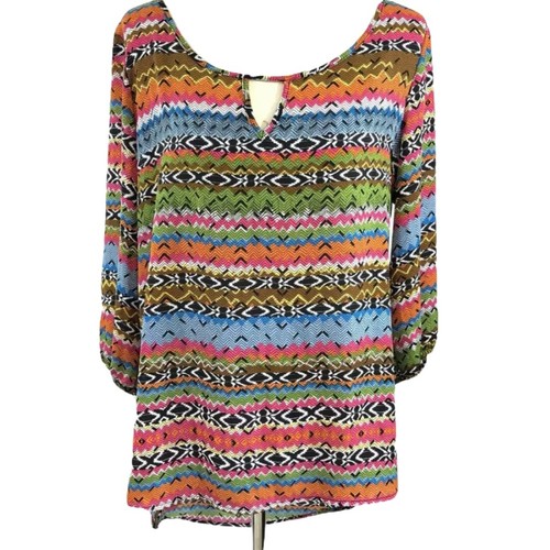 NWT Signature Studio Womans Blouse Sz XL Lightweight Highlow NWT Signature Studio Womans Blouse Sz XL Lightweight Highlow