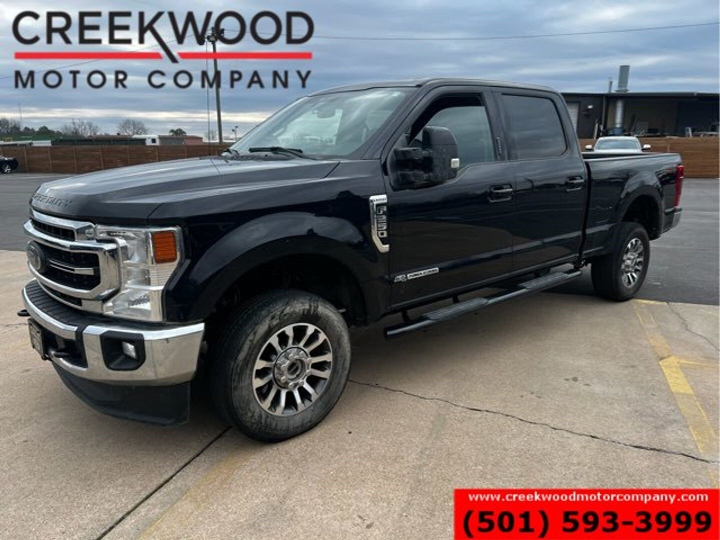 2020 Ford Super Duty F-250 Lariat 4x4 Powerstroke Diesel Black Leveled ...