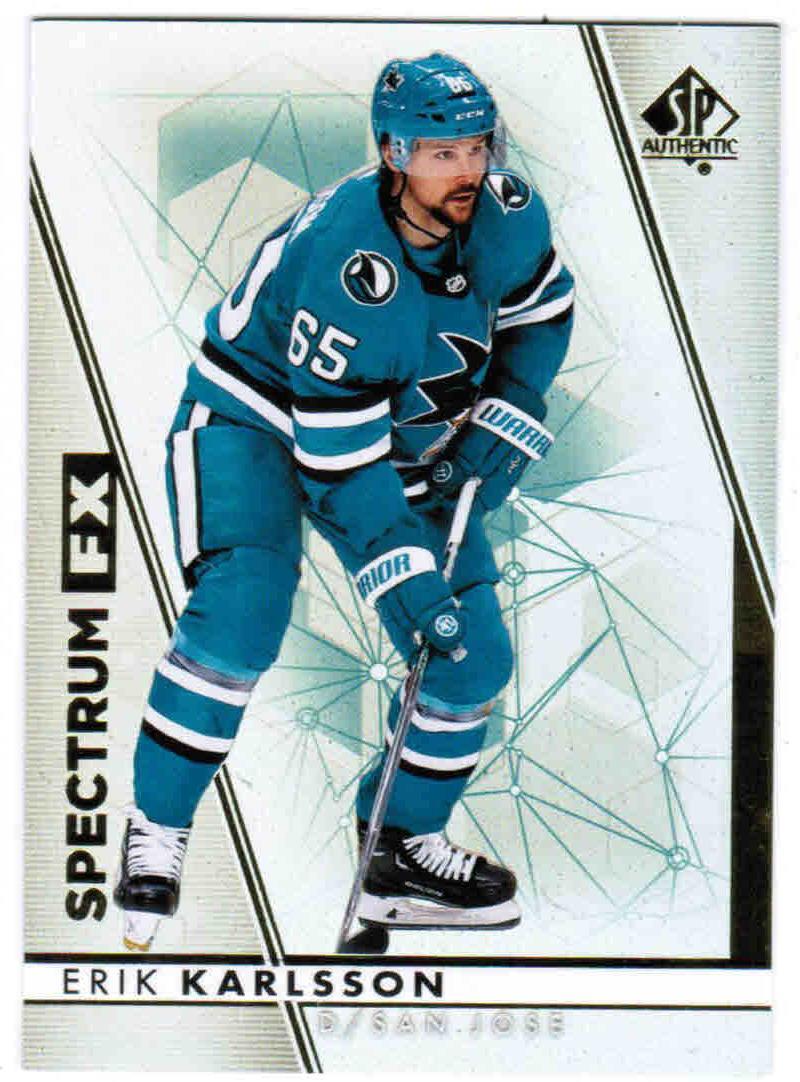 2022-23 SP Authentic - Spectrum Fx Erik Karlsson #S-9 for sale online ...