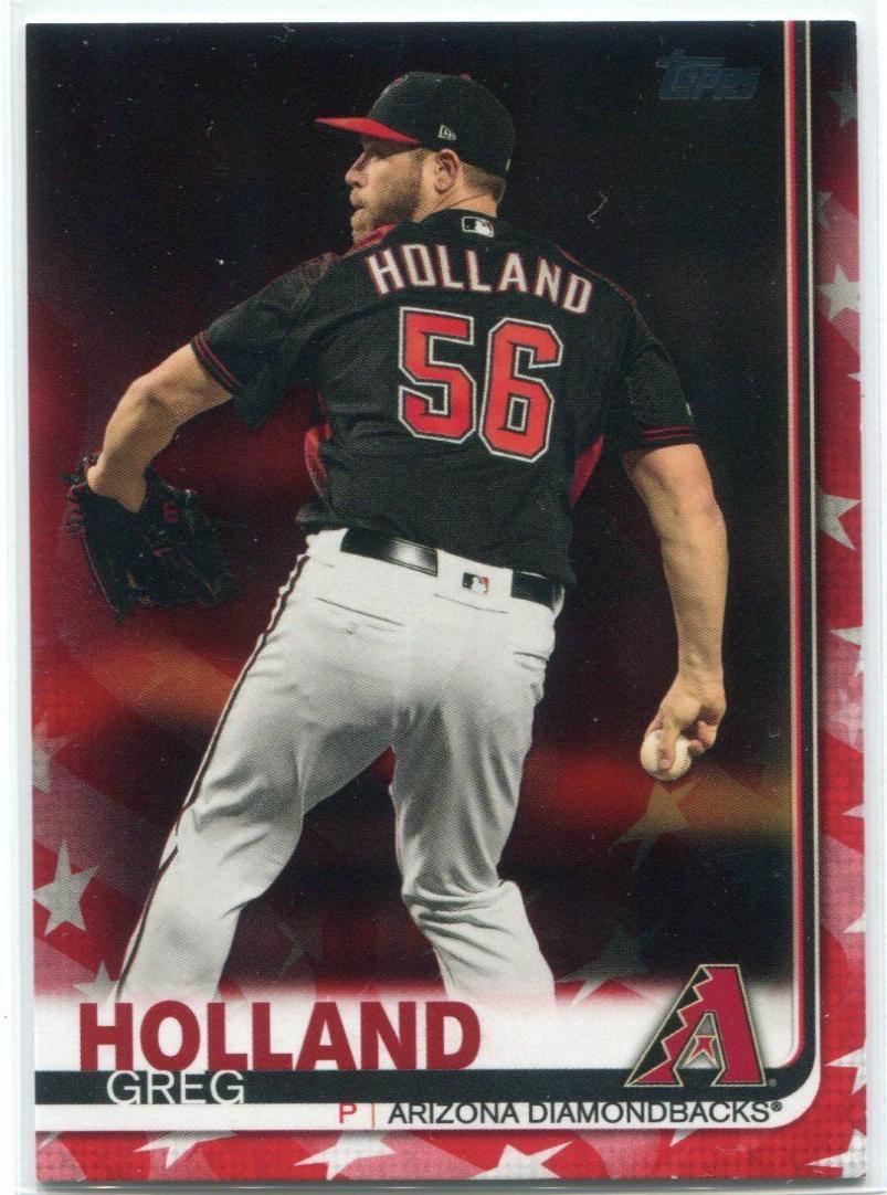 2019 Topps Update Series - Independence Day #US190 Greg Holland /76 for ...