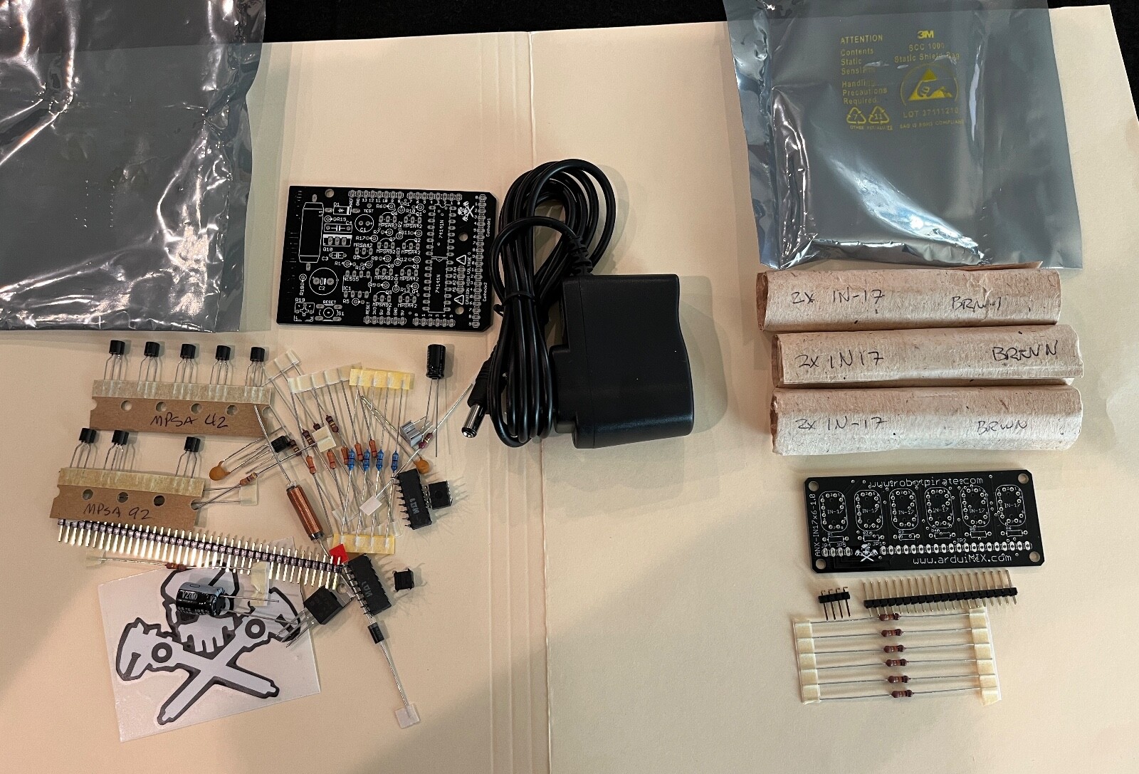 Arduino Shield | Nixie Tubes Clock