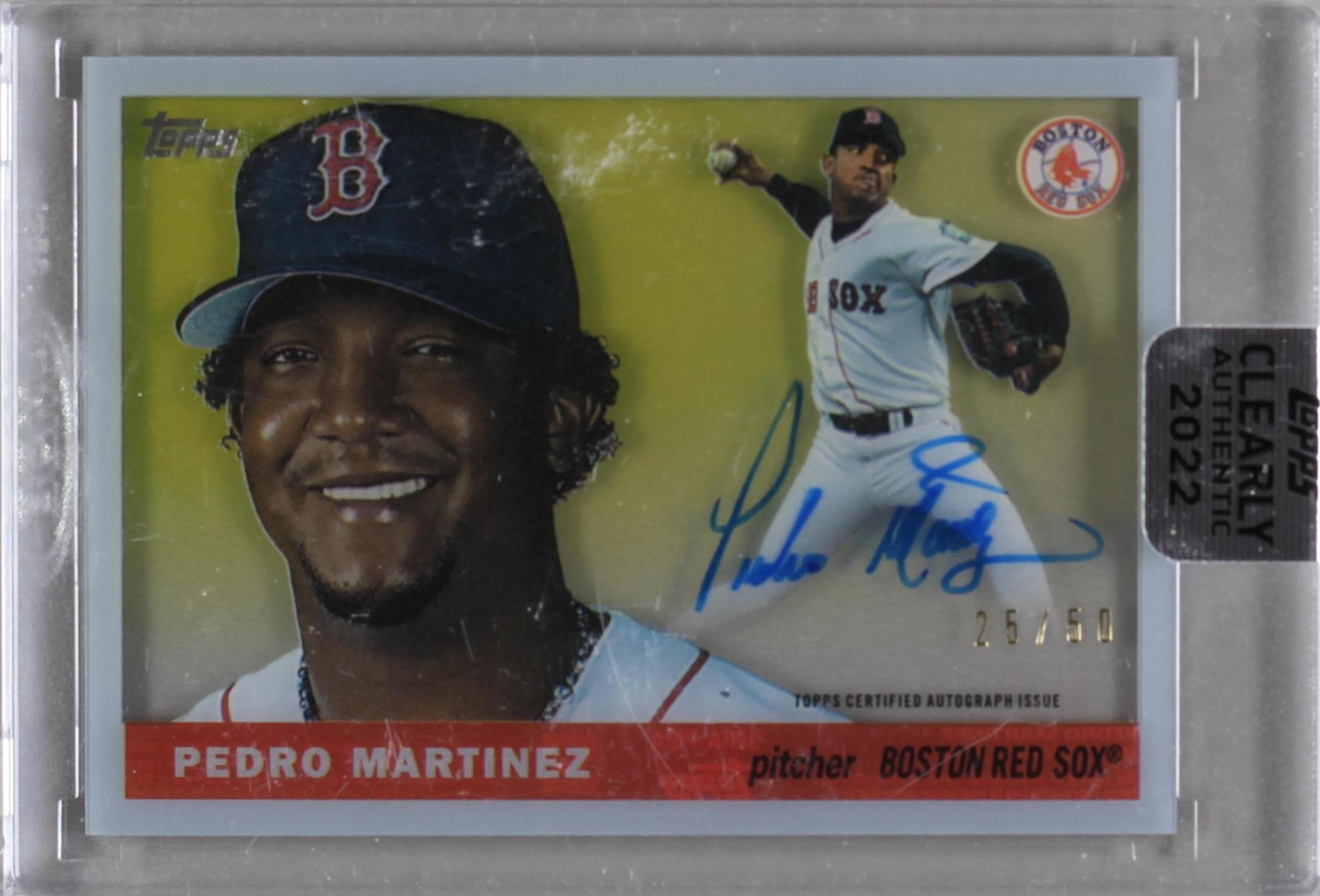 2022 Topps Clearly Authentic Autographs - 1955 Reimagining Autographs ...
