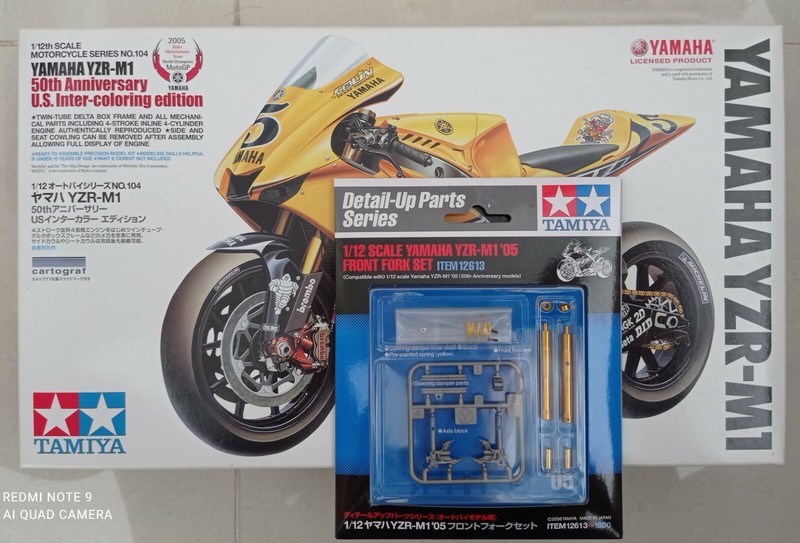 Tamiya Motorcycle Model Kits for Sale in 1/12 Scale with Checklist