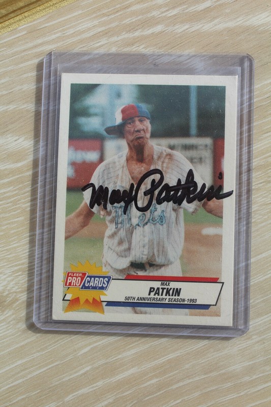 Max Patkin Baseball Card Database - Newest Products will be shown first ...