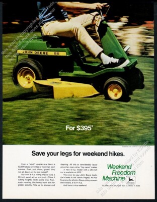 John Deere 56 Riding Lawn Mower | John Deere Rear-engine Riders - www ...