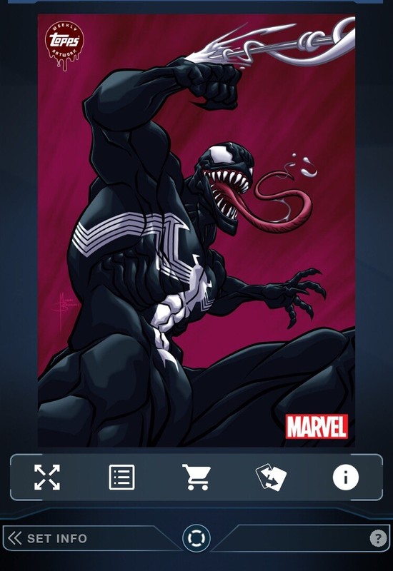 2019 Flair Marvel - Venom Cards