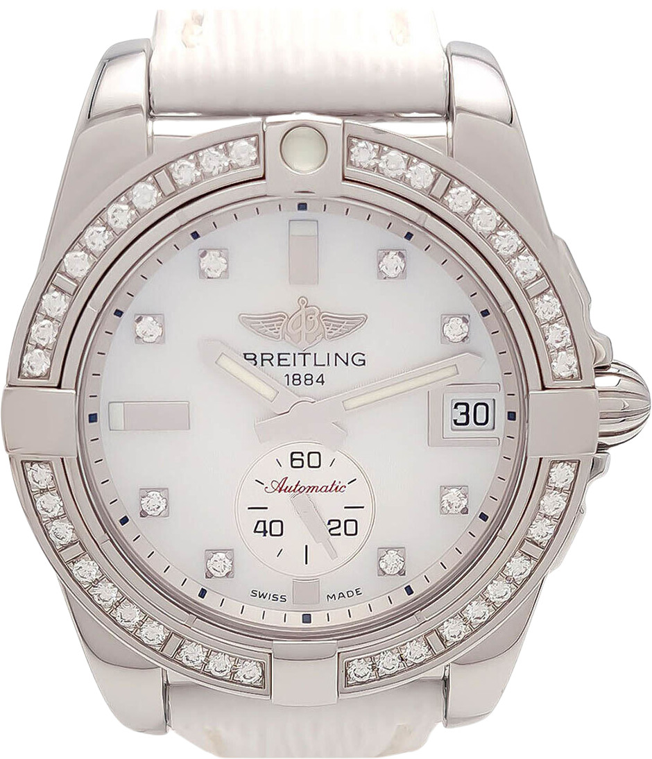 Breitling Galactic White Men's Watch - A37330 for sale online | eBay UK