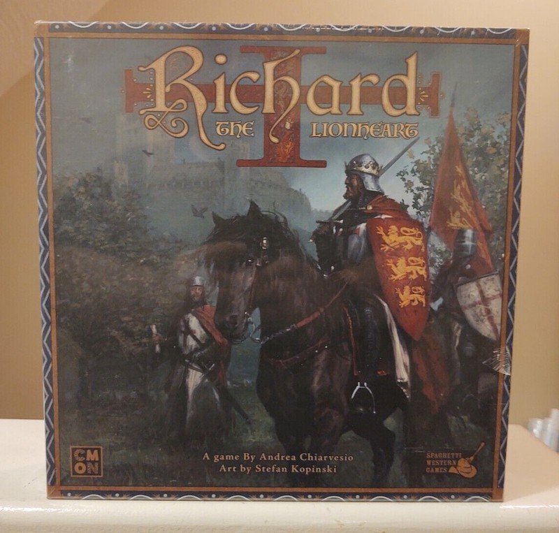 Richard the Lionheart (2017) Board Game – Board Game Guys