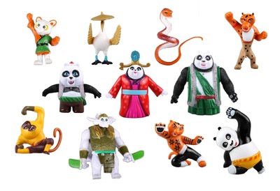 Купить Игрушки героев фильмов и мультиков кунг-фу панда Ро ли playset ...