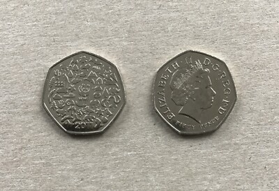 2011 WWF 50p Coin: Celebrating 50 Years of Nature Worth