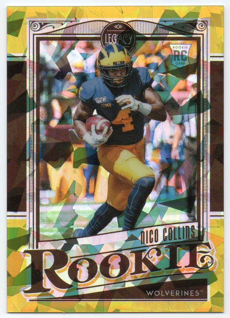 2021 Panini Legacy - Rookies Premium Edition Yellow Diamond #160 Nico Collins /25 (RC) for sale ...