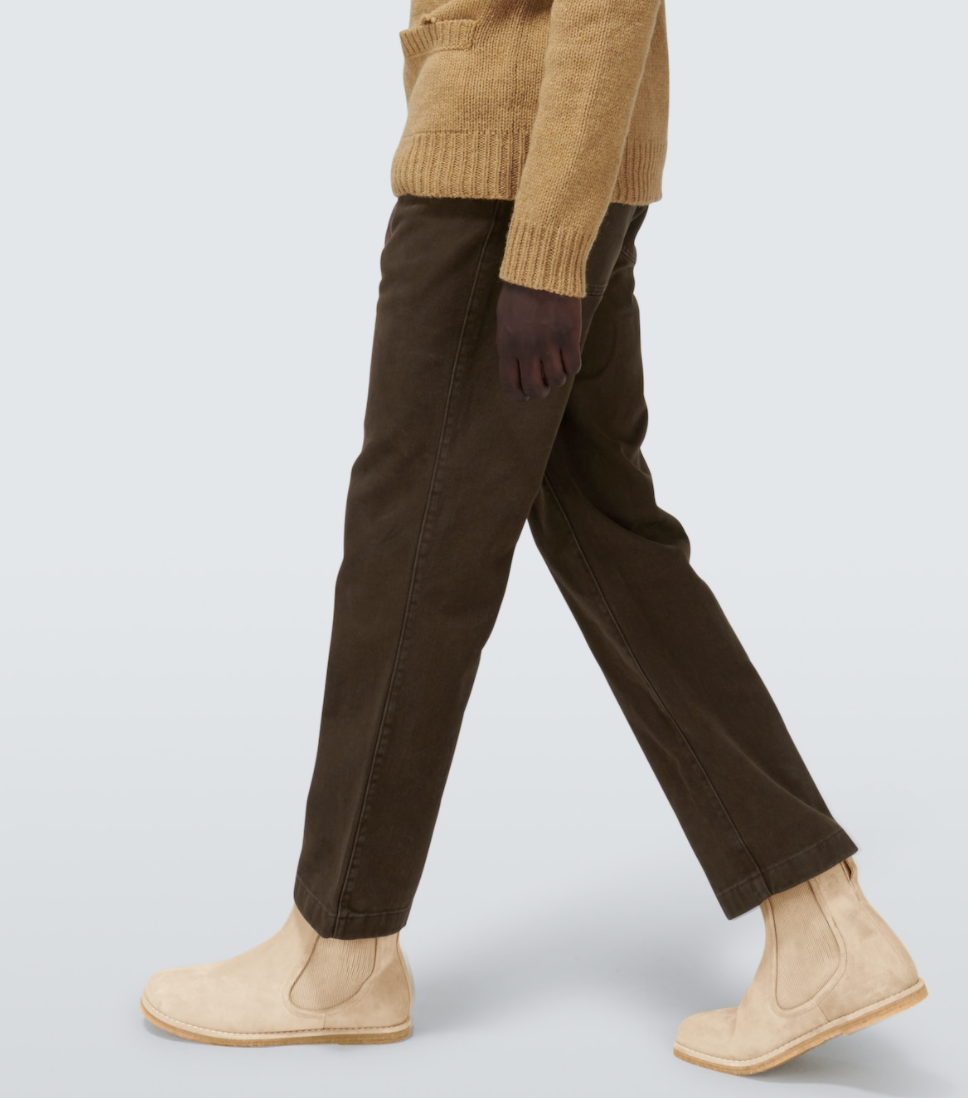 Pre-owned Loewe Iconic Cult Suede Chelsea Boots Shoes Must Have 43 In ...