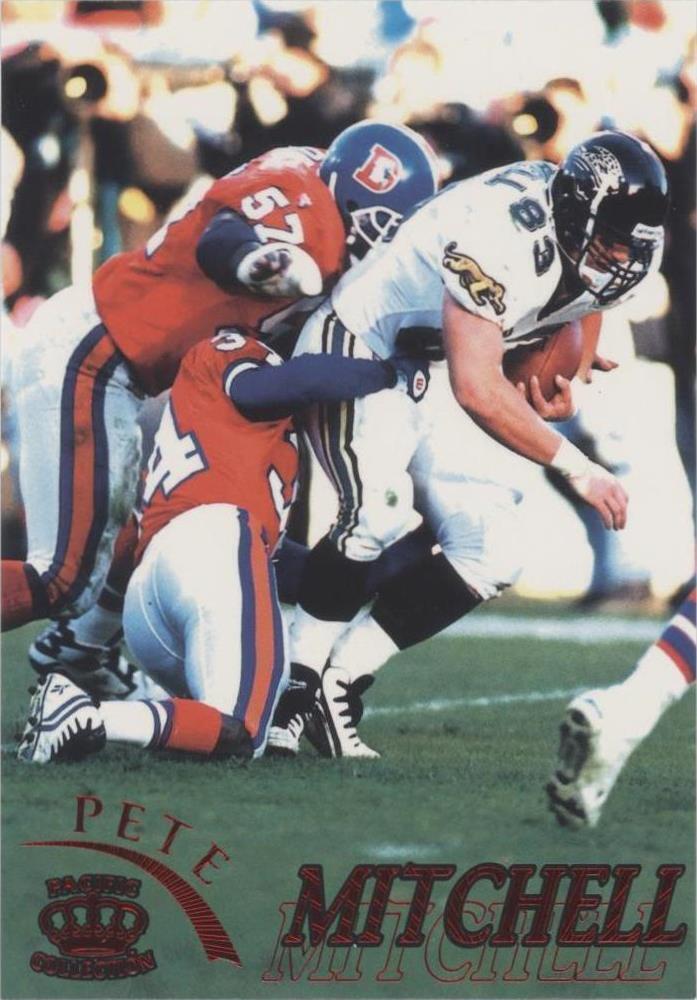 1996 Pacific Pure NFL Gridiron - Pete Mitchell #58 Red (RC) for sale ...