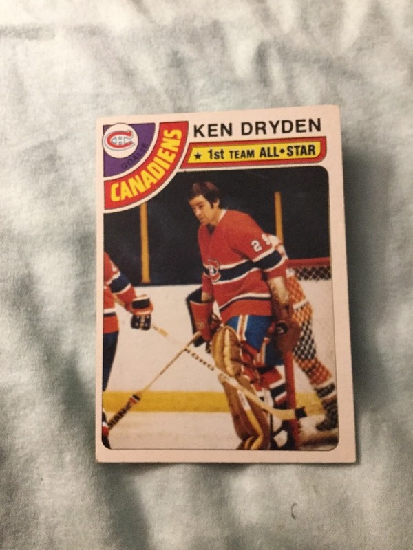 Ken Dryden Hockey Cards