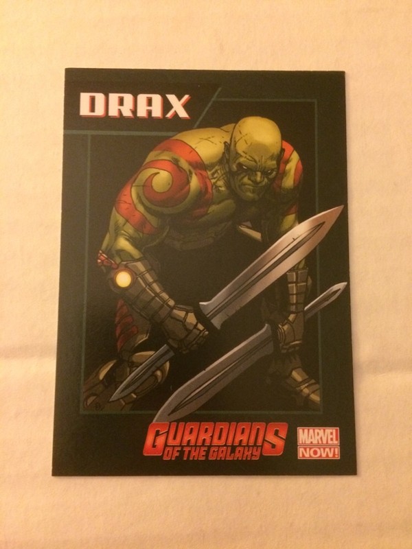 2019 Flair Marvel - Drax Cards