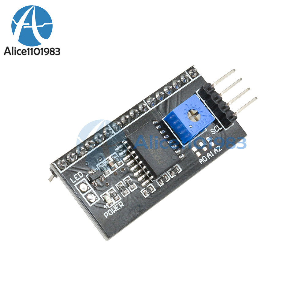 10pcs Iic I2c Twi Sp I Serial Interface Board Module Port For Arduino 1602lcd Ebay