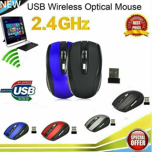 Nano Receiver - Red Wireless Mouse | wireless-mouse.org