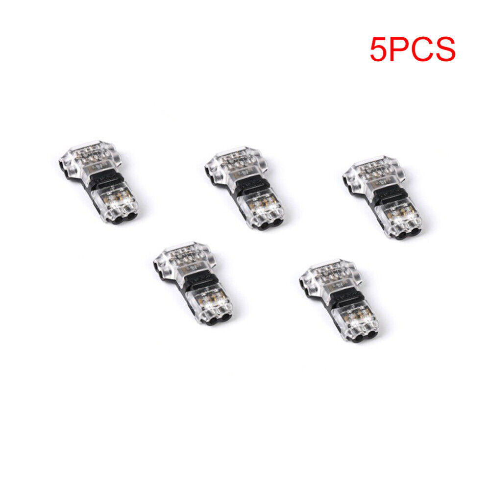 5/20PCS 12V Wire Cable Snap In Connector Terminal Connections Joiners ...