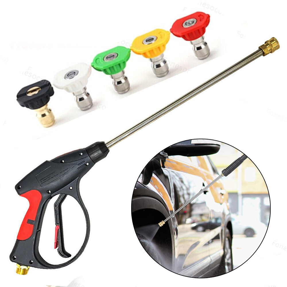 Wash Spray Gun, Wand & Tips Kit