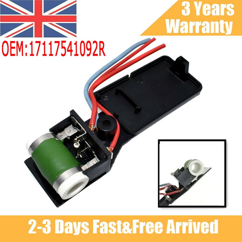 Engine Cooling Fan Resistor 17117541092R For Mini Cooper R50 R52 R53 03 ...