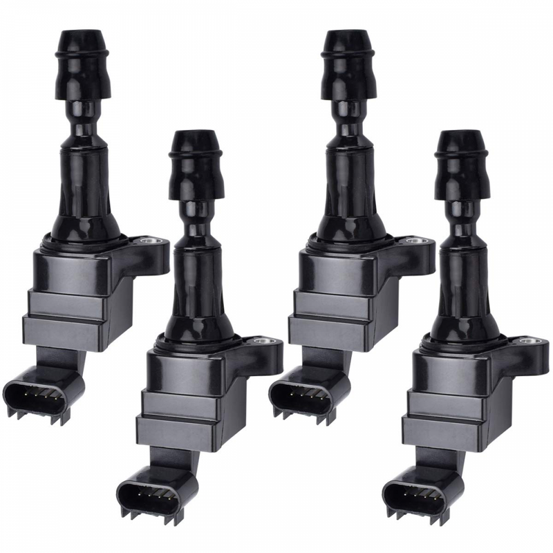 Ignition Coil Pack of 4 Replaces OE# D522C, 12638824, 12578224, UF491 ...