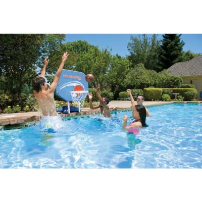 Poolmaster Swimming Pool Poolside Basketball Game Toy Water Outdoor Re ...