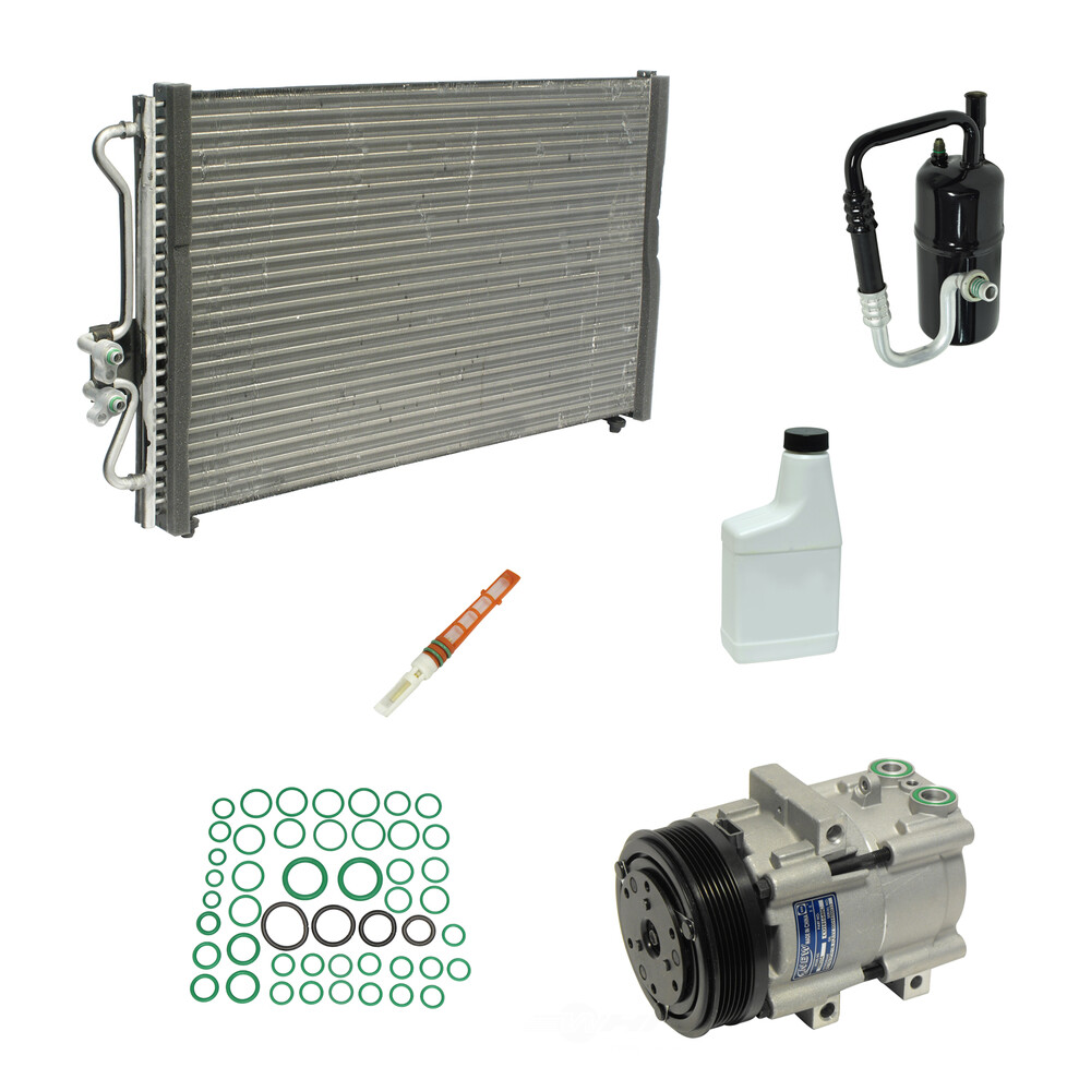 A/C Compressor Kit-Compressor-condenser Replacement Kit UAC KT 5601A ...