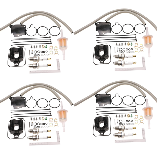 4X For YAMAHA 75 80 90hp100HP 4 STROKE CARB KIT w/FLOAT 600-66 67F ...