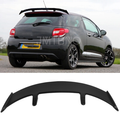 52" Rear Boot Roof Spoiler Wing Lip Matte Black For Citroen DS3 SA 2010 ...