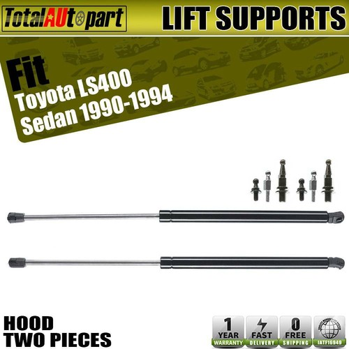 2x Hood Lift Supports Shock Struts Springs Props for Lexus LS400 1990 ...