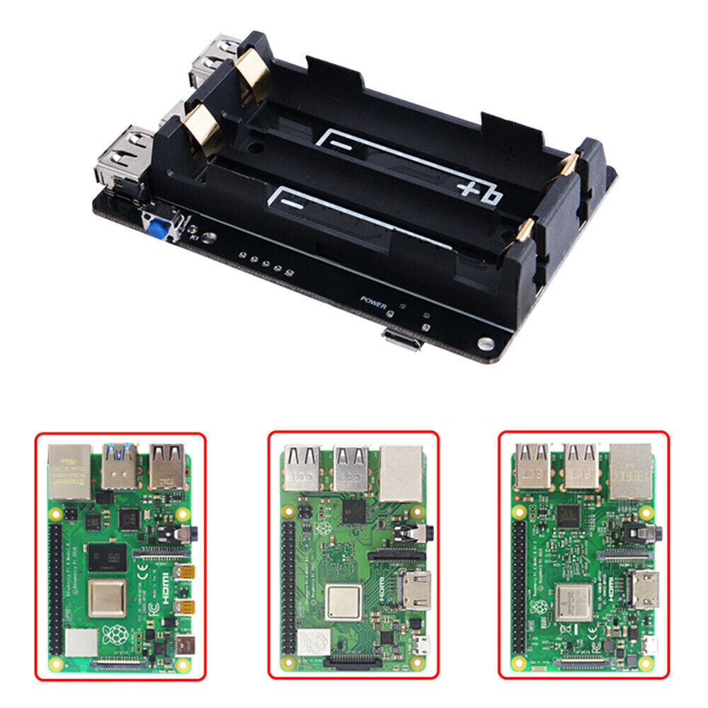 UPS With RTC Uninterruptible Power Supply 18650 Battery