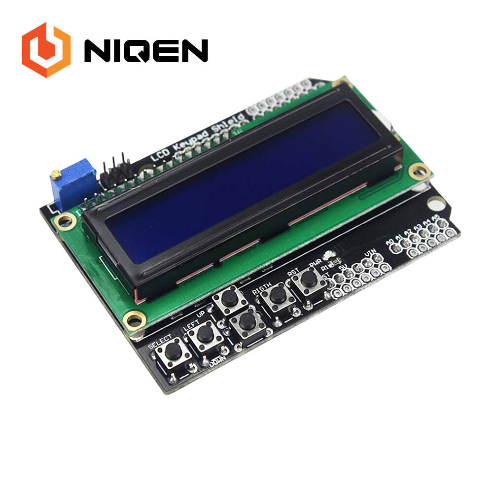 LCD Keypad Shield LCD 1602 Display Blue Screen Module For ArduinoのeBay公認海外通販｜セカイモン