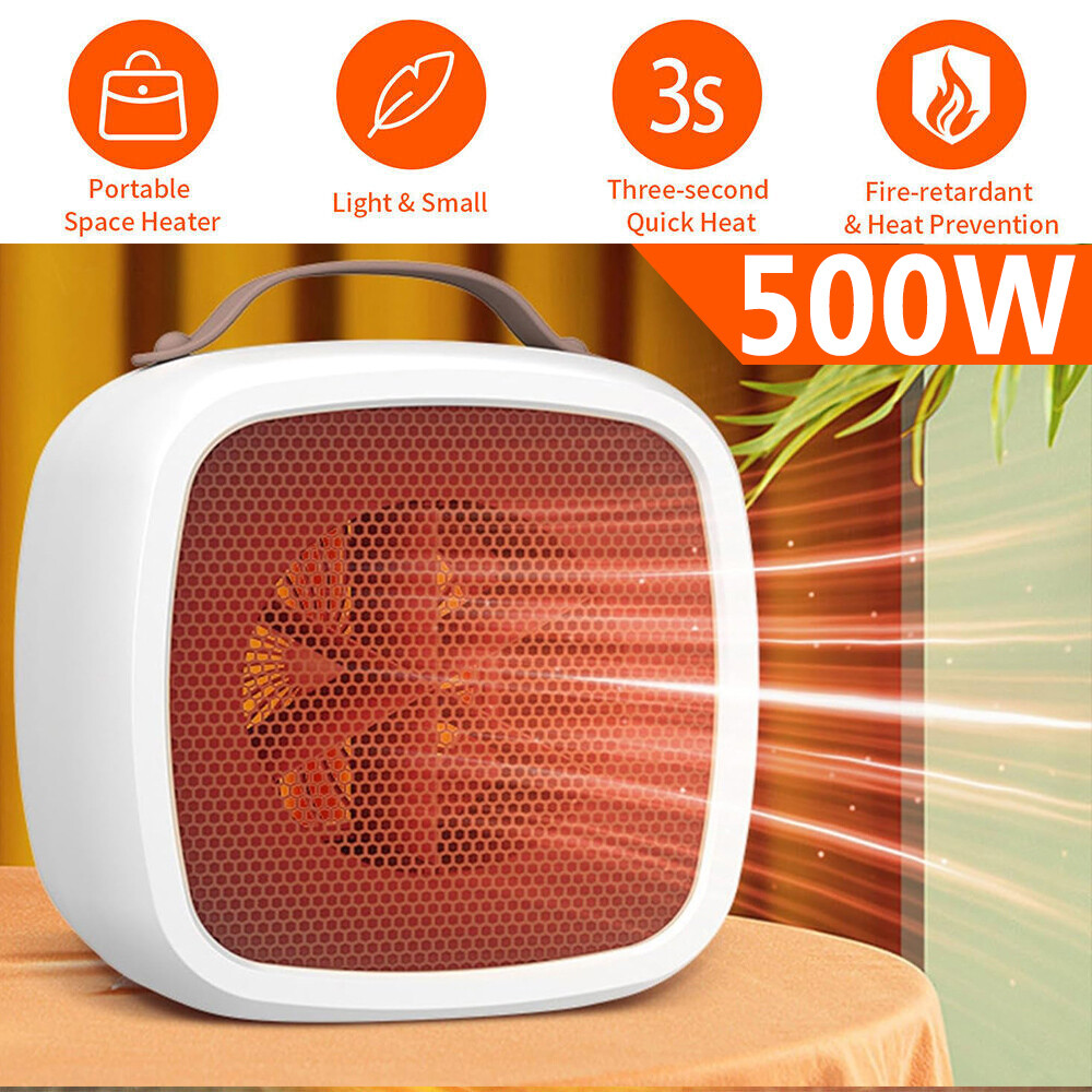 Room Small Heater | Electric Portable Heating Fan Mini Space Heater