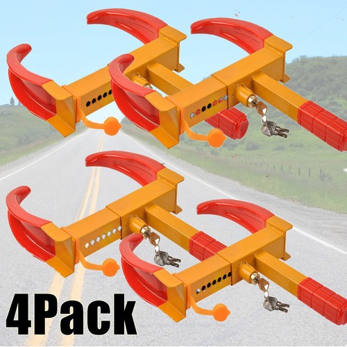 4Pack Wheel Lock Clamp Boot Tire Claw Au