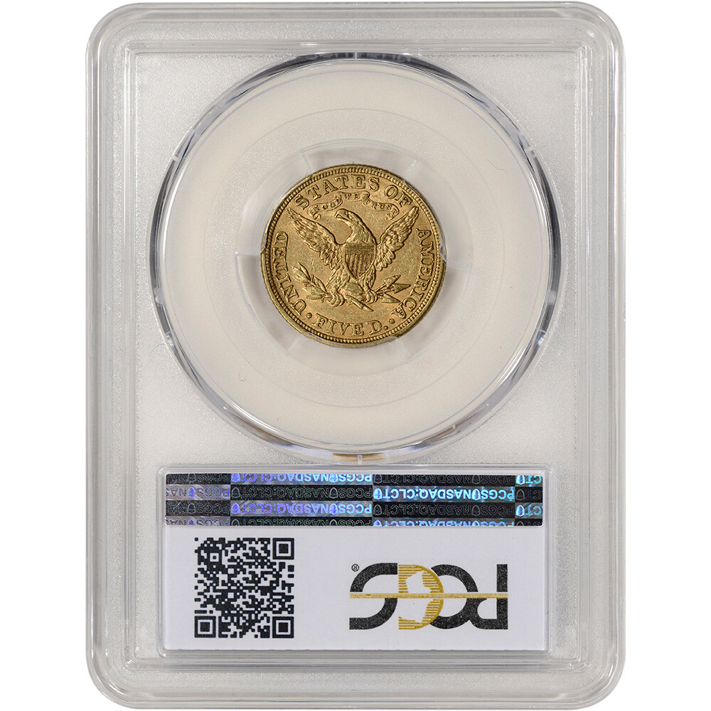 US Gold $5 Liberty Head Half Eagle - PCGS MS61 - Random Date|Qoo10 eBay Direct Shop (イーベイダイレクト ...
