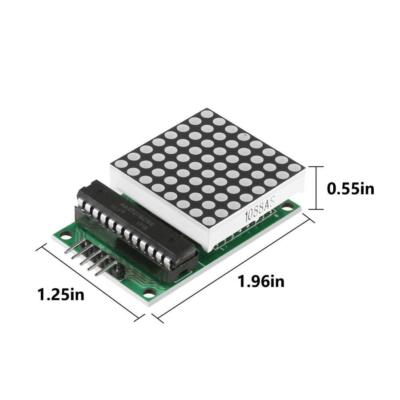 Usa | Max7219 Dot Matrix 8x8 8*8 Led Display Module Arduino Mcu Diy Raspberry Pi