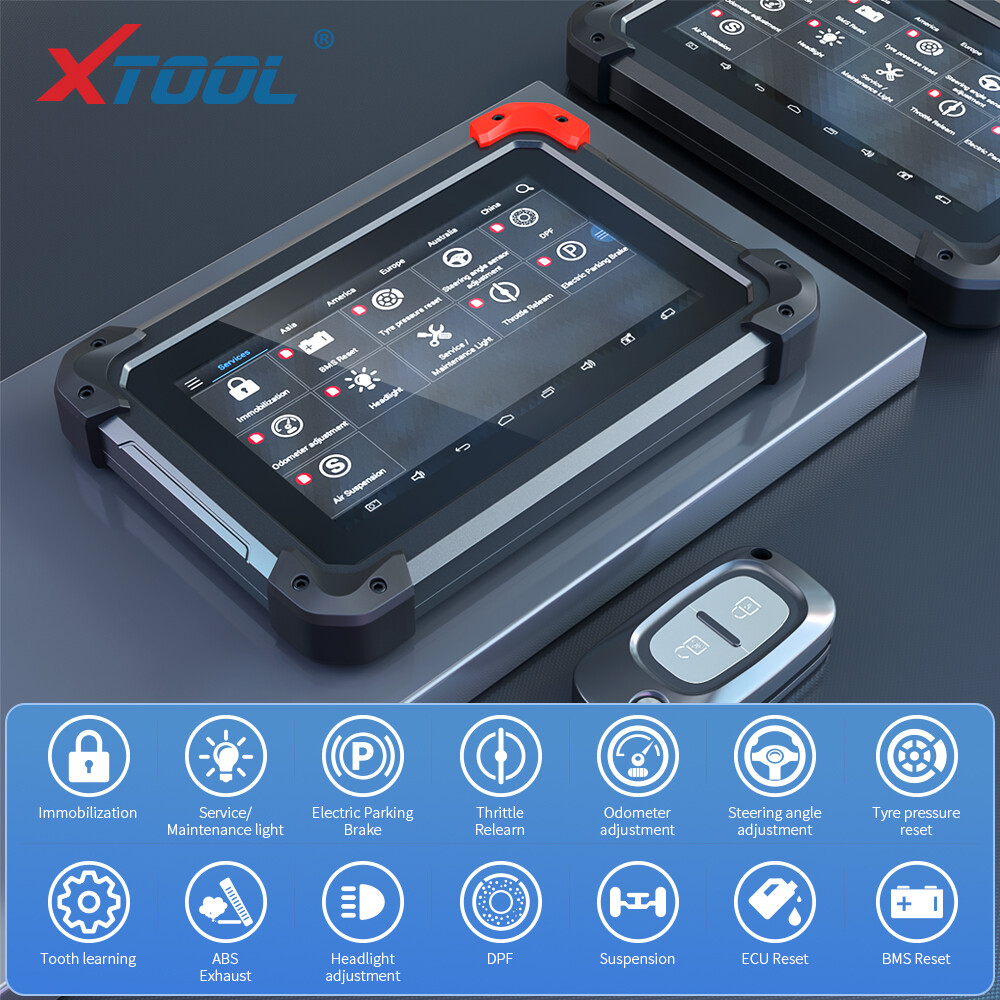 Xtool Ez400 Pro Auto Diagnostic Tool Bidirectional Scanner Key Fobs ...