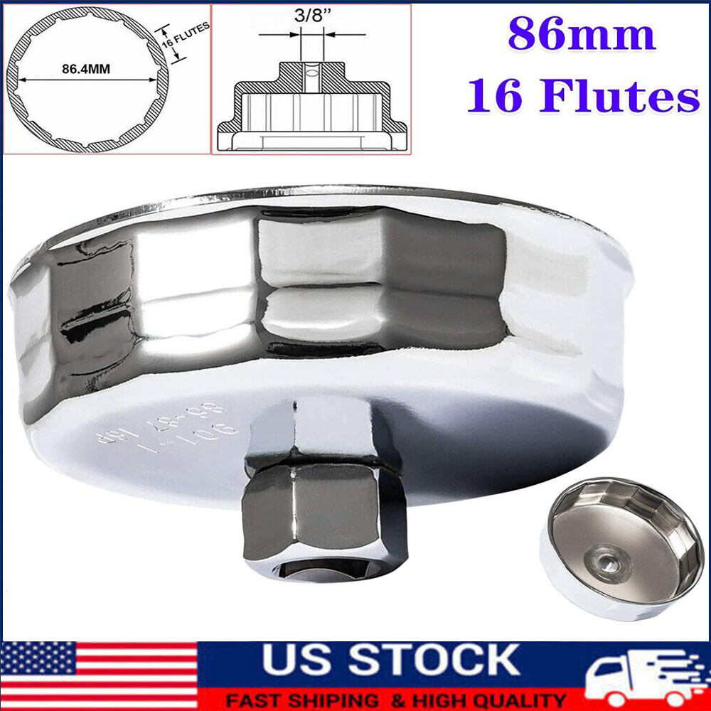 Wrench 86mm 16 Flutes | Steel Oil Filter