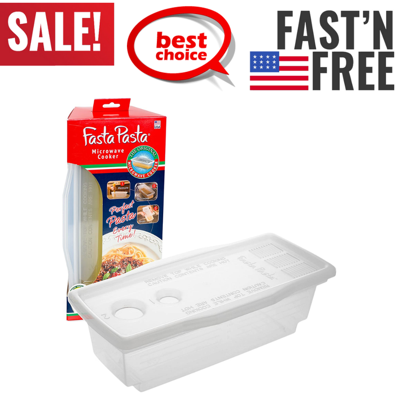 Microwave Pasta Cooker The Original Fasta No Mess