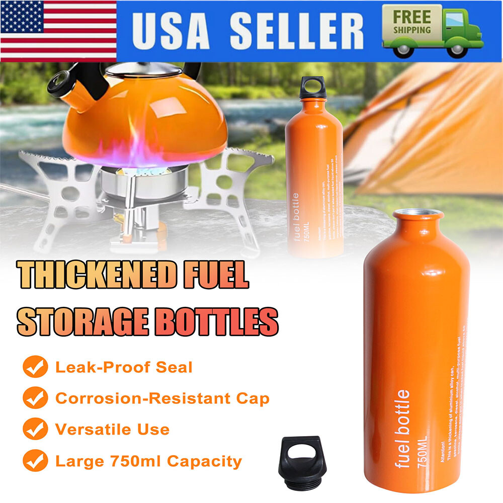 Liquid Fuel Bottle for Motorcycle Outdoor Camping Safety Gas Oil Bottle ...