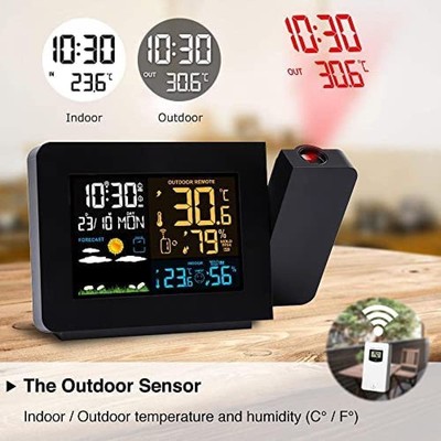 Weather Station Projector | Projection Alarm Clock