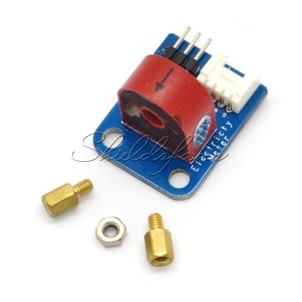 Analog Current Meter Module Ac 0~5a Electricty Meter Sensor Board For Arduino Ebay