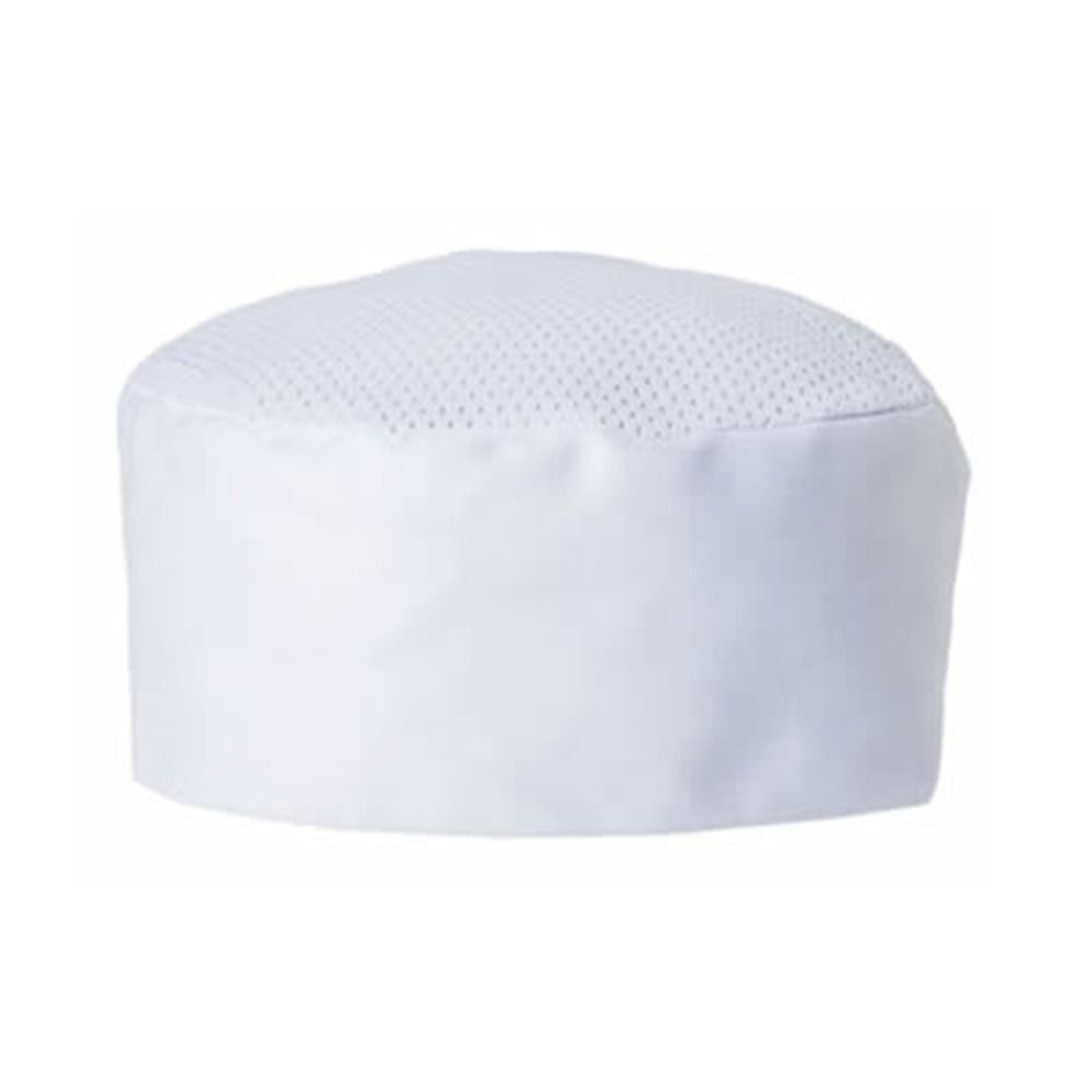 Breathable MeshTop Skull Cap Catering Chef Hats Adjustable Kitchen ...