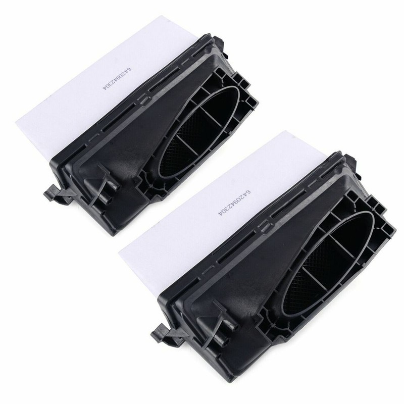 2pcs Left & Right Air Filters A6420940000 OM642 For Mercedes 300/350 ...