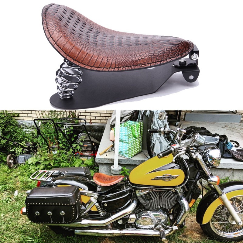 For Honda Shadow ACE VT 1100 750 Motorcycle Bobber Solo Seat Spring ...