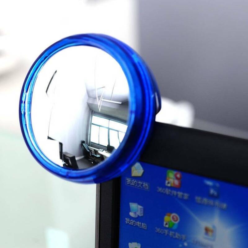 Computer Rearview Convex Glasses Rear View Mirrors Display Office ... Computer Rearview Convex Glasses Rear View Mirrors Display Office ...